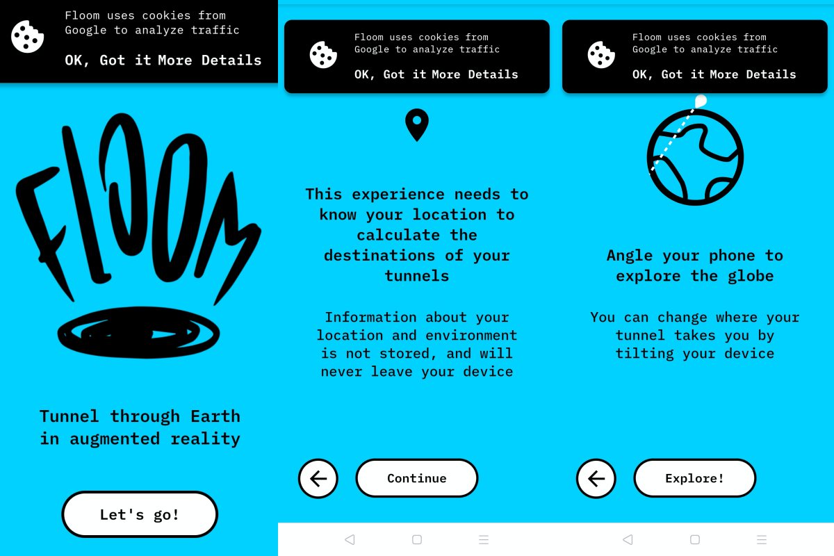 用手機探索地球另一端！Google新推AR網頁遊戲「Floom」彷彿虛擬任意門 | Google、AR、擴增實境、Floom、探索 | 手機 ...