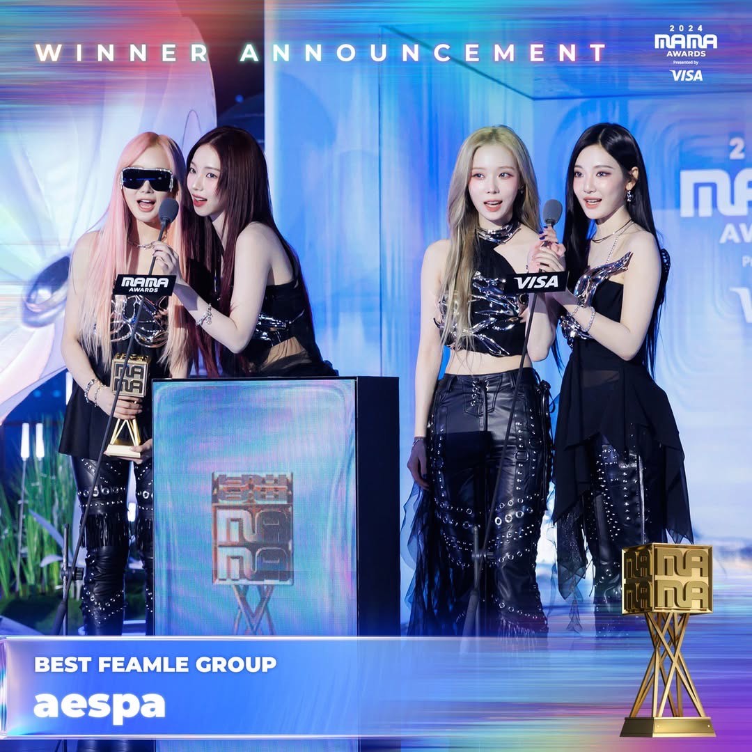 2024 MAMA頒獎典禮得獎名單整理！aespa成為女團最大贏家、SEVENTEEN榮登五冠王 | SEVENTEEN、MAMA頒獎典禮、2024MAMA、aespa | 影劇星聞 | 妞新 ...