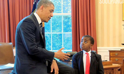 地表最強小朋友！小小總統要給你來段精神喊話啦 | 總統、白宮、歐巴馬、Kid President、Robby Novak | 生活發現 ...