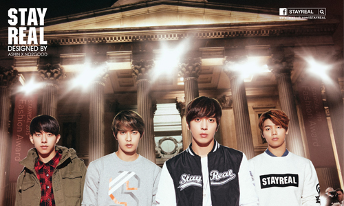 [新聞稿] STAYREAL秋冬新品 打造你的明星範兒 CNBLUE演繹最潮星時尚 Be Your Own Super Star ...