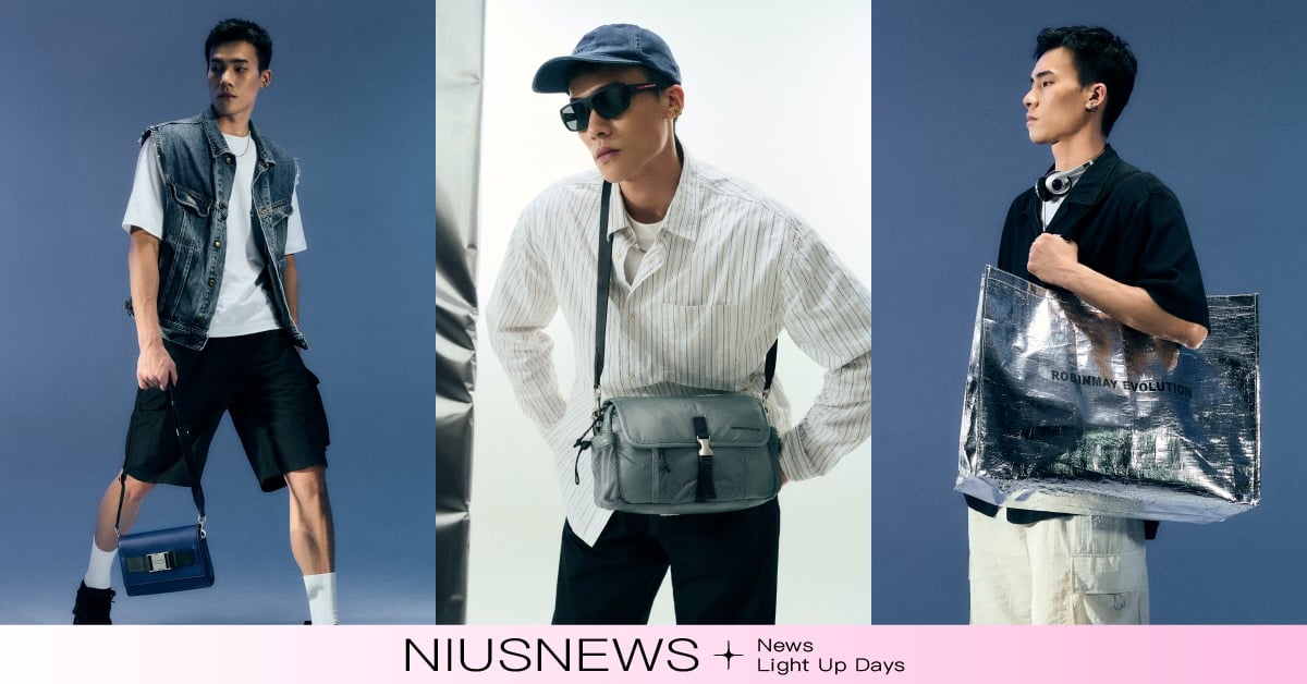 帥出新高度！ROBINMAY 全新全能型代言人周湯豪，一同全面進化！ | ROBINMAY、周湯豪、ELLA、ROBINMAY EVOLUTION、男用包包 | 品牌新聞 | 妞新聞 niusnews